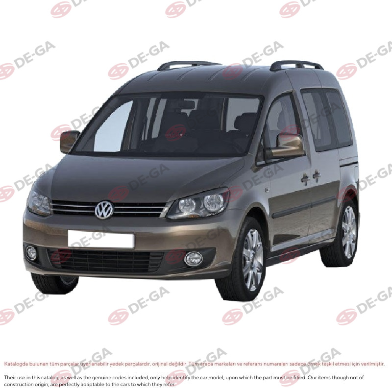 W.CADDY ÖN FAR YUVA SACI ÜST Lh.11- CADDY 2011 PANJUR VE PANEL CADDY 2011