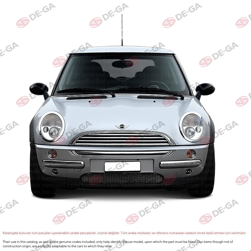 M.COOPER ÖN TAMPON SPOİLERİ Rh.02-06/TÜV COOPER 2001-2006 TAMPON COOPER ...