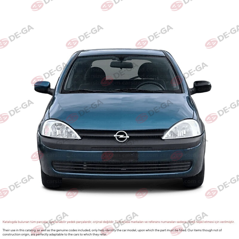 O.CORSA ÖN TAMPON AST.04-06 CORSA C 2004-2006 TAMPON CORSA C 2004-2006